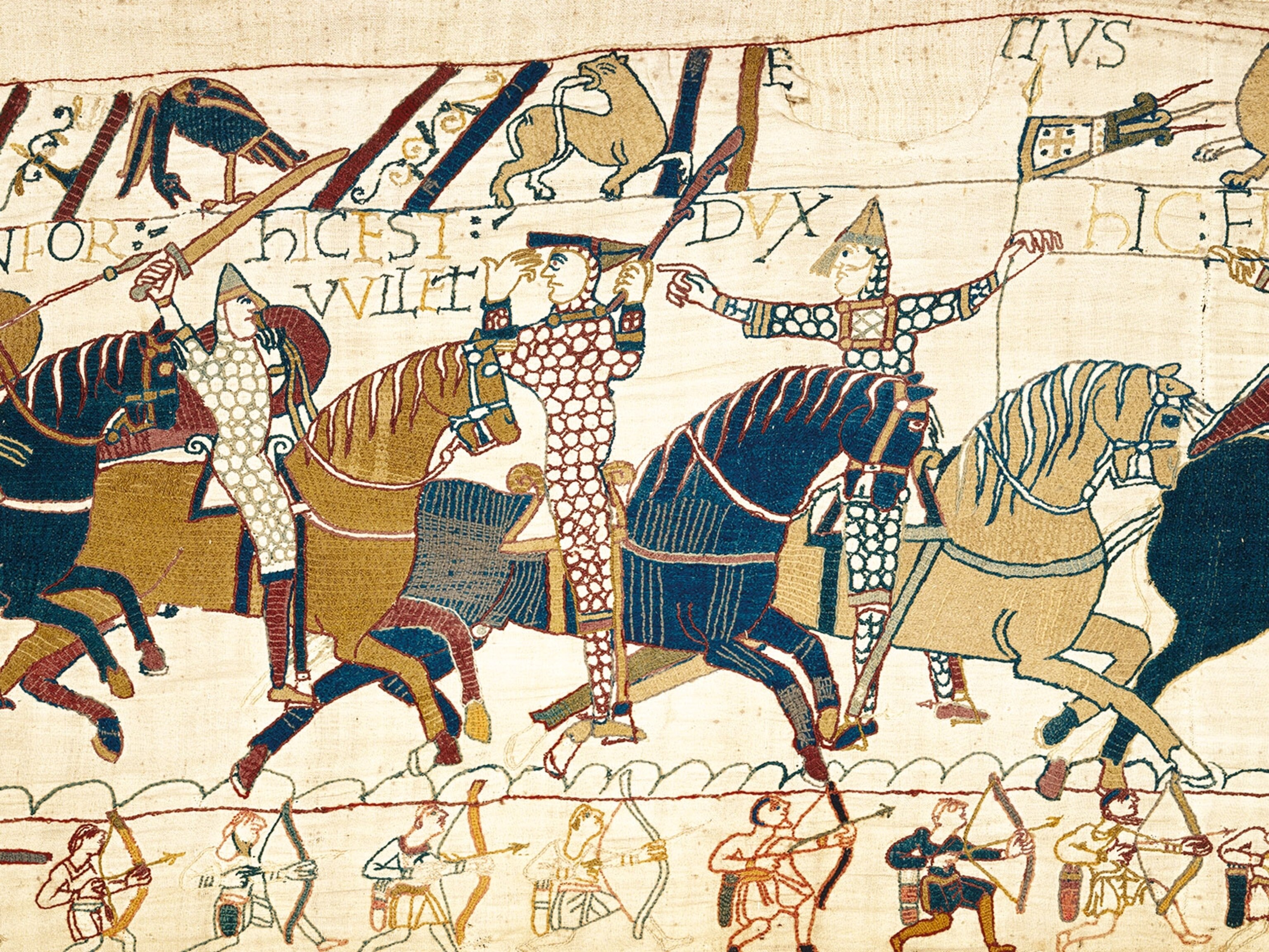 The Bayeux Tapestry was medieval propaganda for William the Conqueror