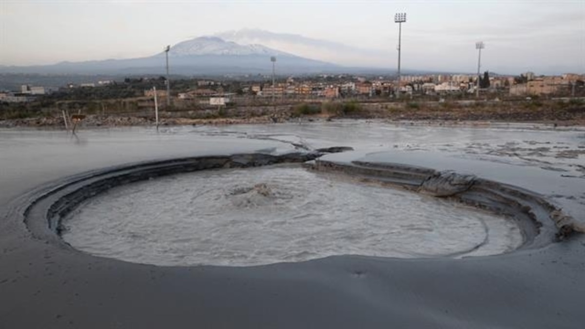 Get Sucked Into This Mesmerizing View of a Mud Volcano | National ...
