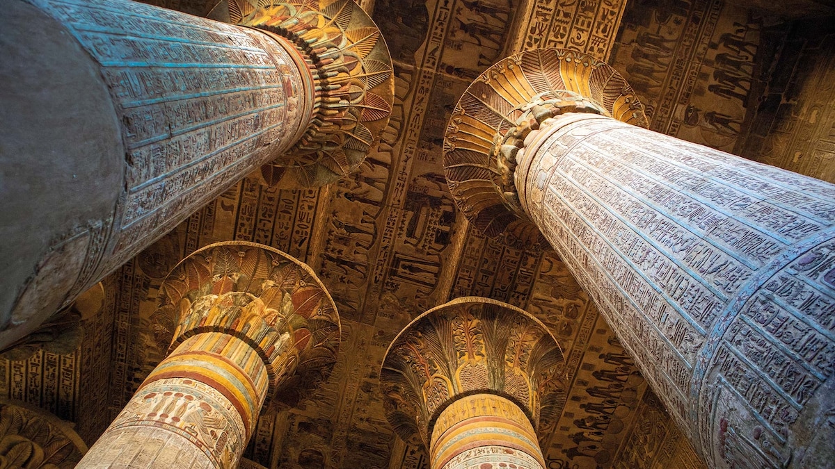 Ancient Temple Interior