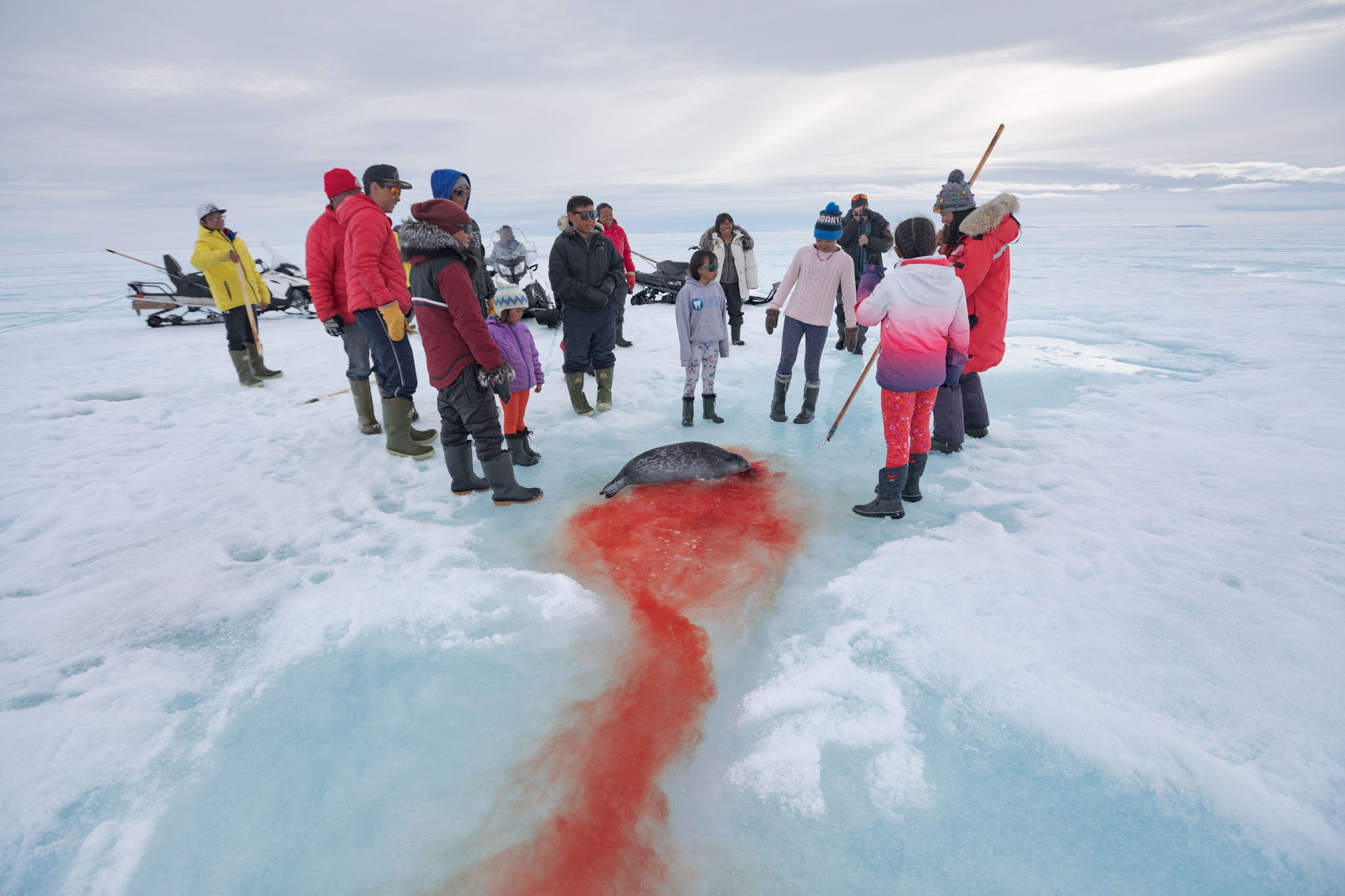 The Inuit strive to keep their culture alive as ice melts